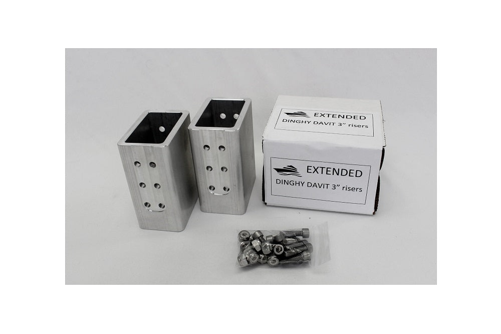 Extended Davit 3" Riser (Set) – DinghyDavits